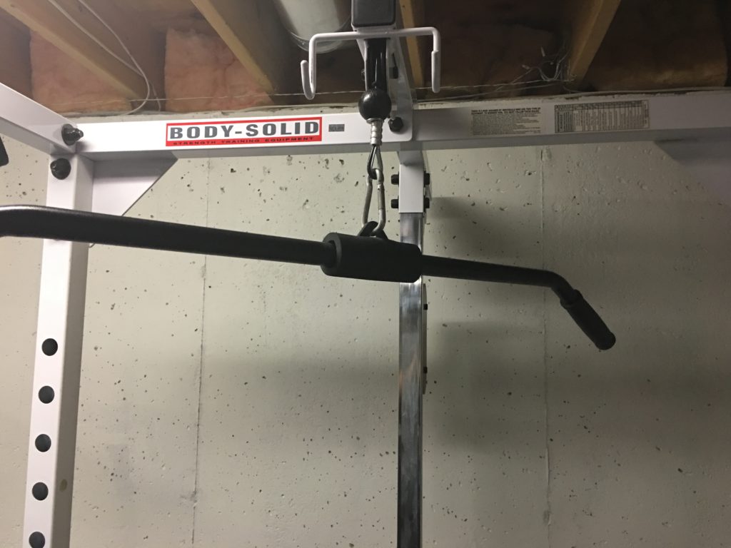 Lat Pulldown power rack attachment | RockSolid Bodybuilding